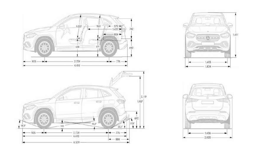 Mercedes GLA 2020: caratteristiche, versioni e prezzo